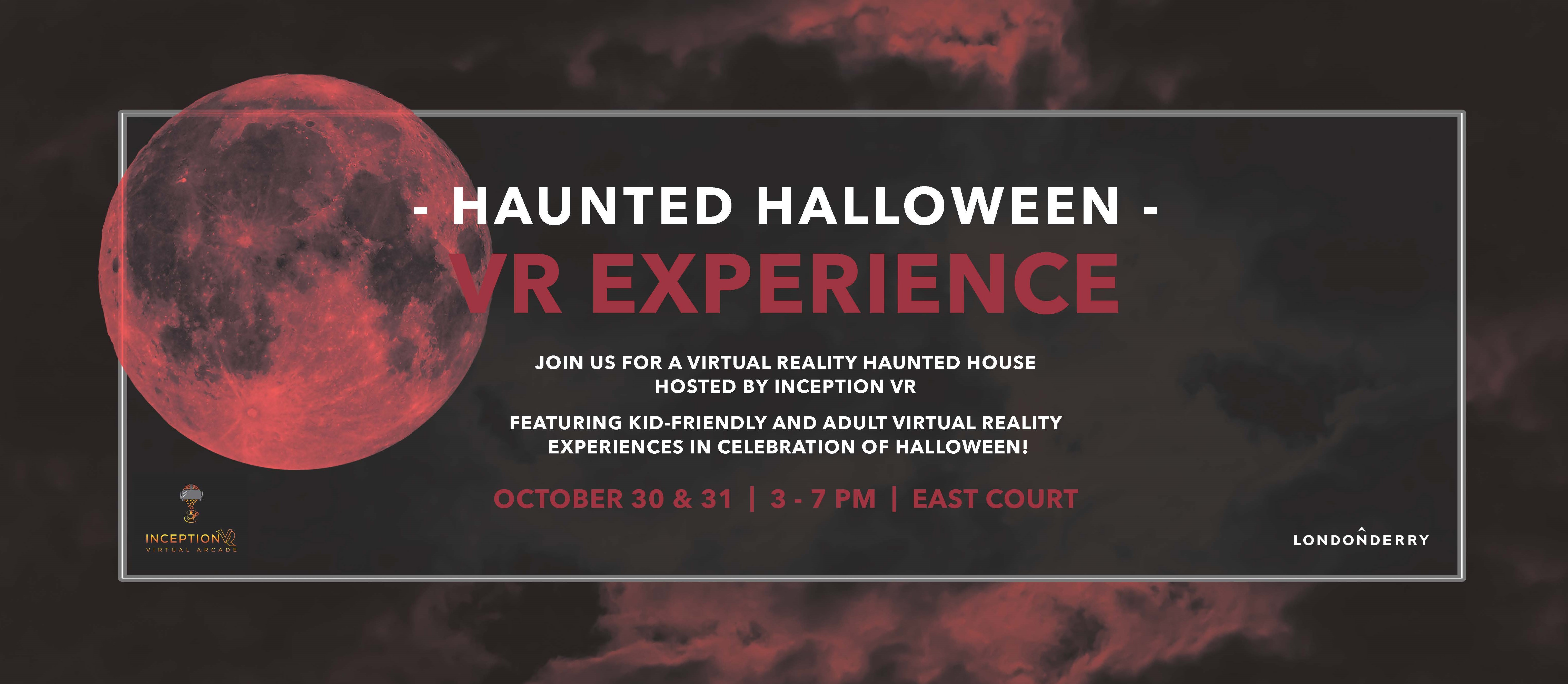 Inception VR’s Halloween Installation at Londonderry Mall – Tycoon Events